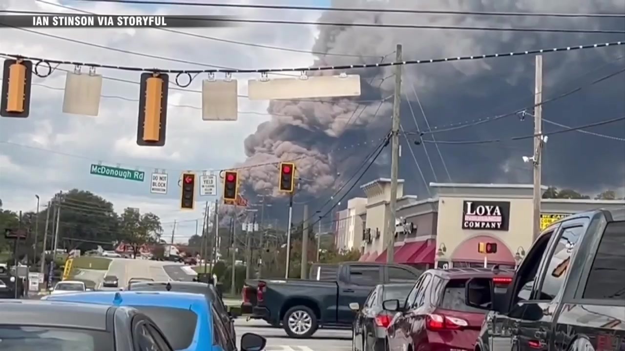 Over 90,000 Georgia residents sheltering a day after chemical plant ...