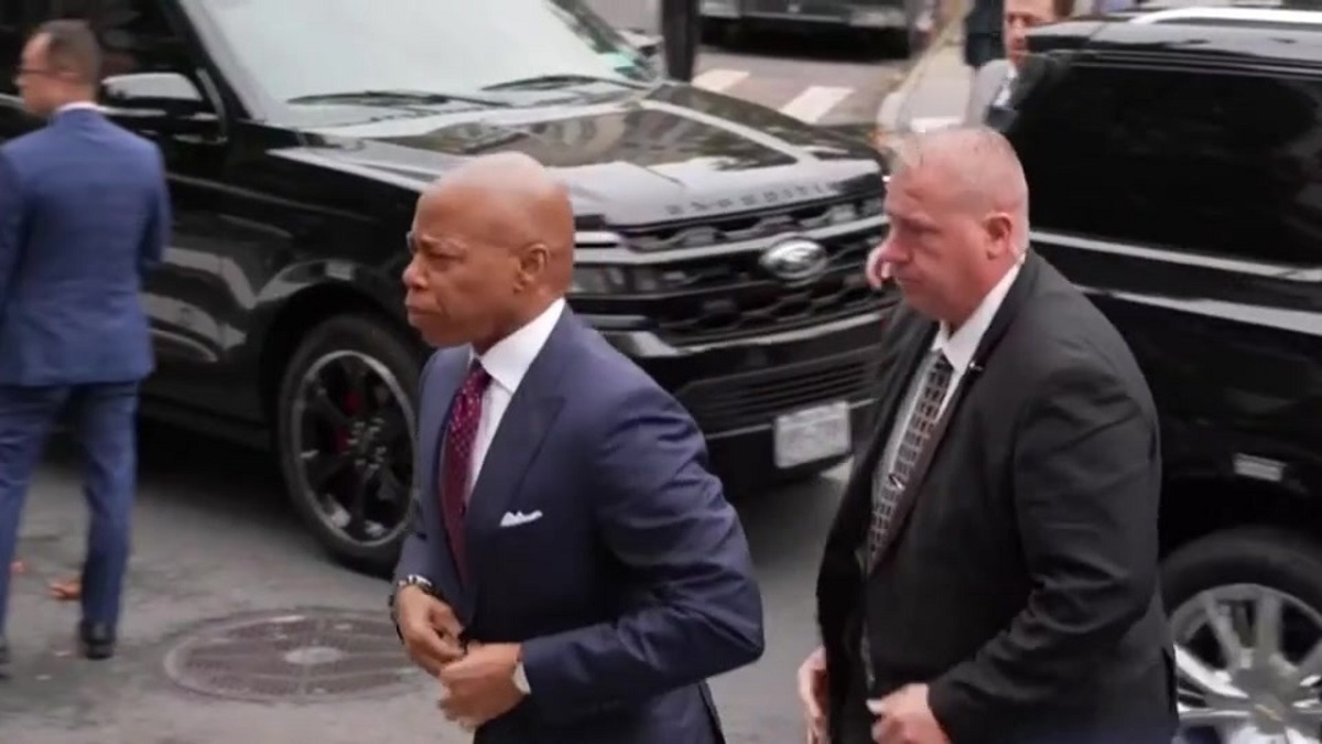 New York City Mayor Eric Adams pleads not guilty to taking bribes and ...