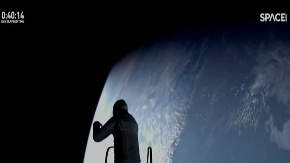 Tech billionaire returns to Earth after first private spacewalk ...