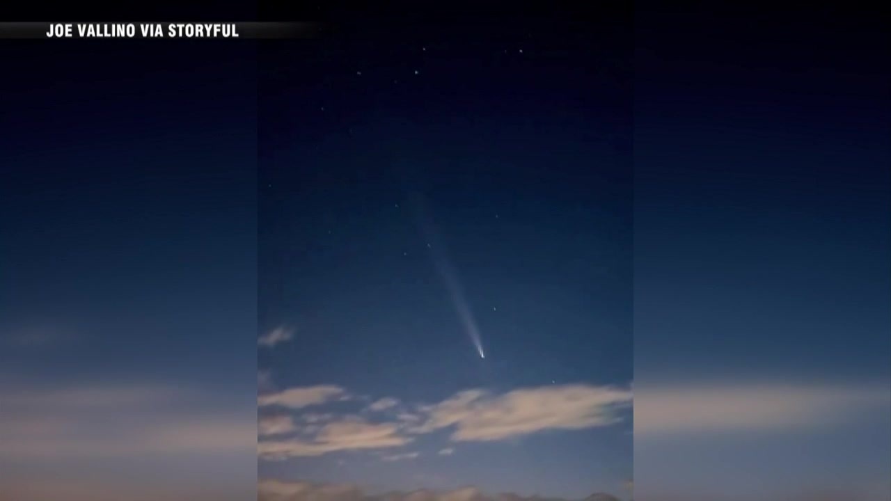 Comet seen shining over Marshfield - Boston News, Weather, Sports ...