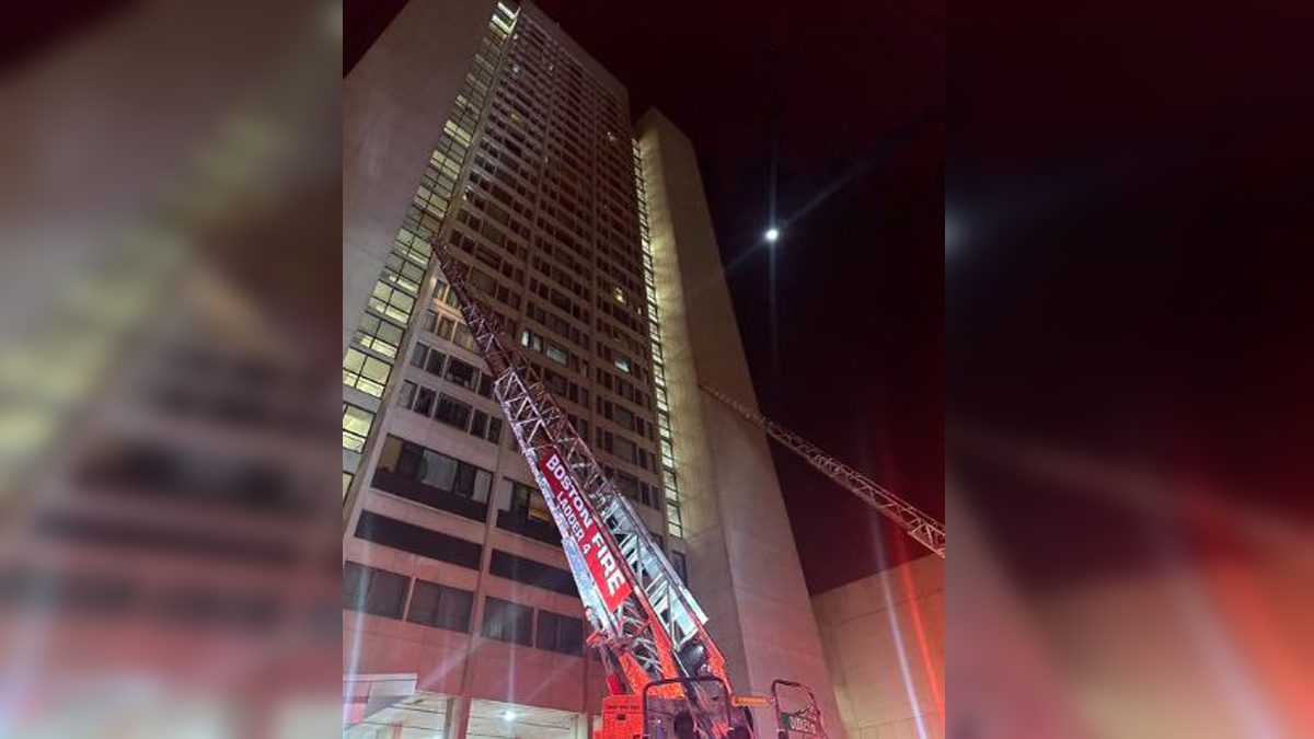 High-rise fire in Boston leaves 1 firefighter, 1 resident hospitalized ...