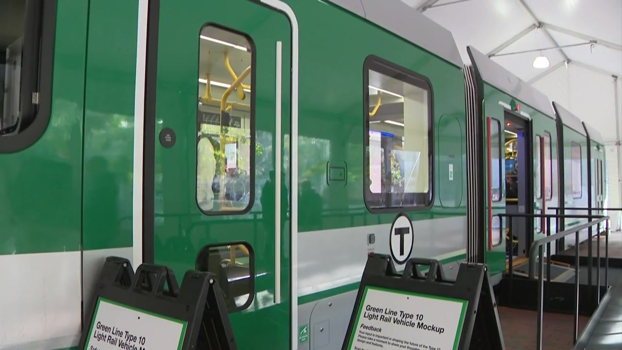 New Green Line model car makes debut - Boston News, Weather, Sports ...