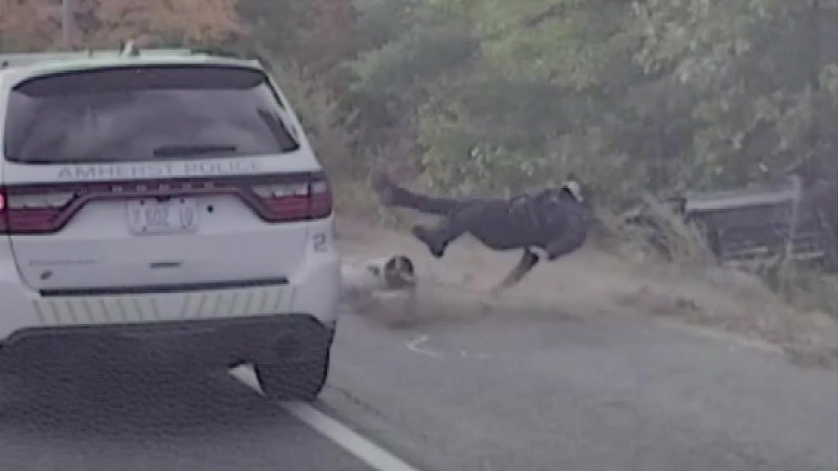 Amherst, NH police officer injured by fallen piece of telephone pole ...