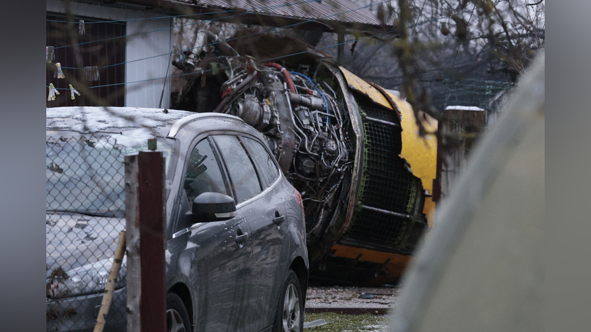 One crew member dead, three survive as cargo plane crashes near Vilnius ...