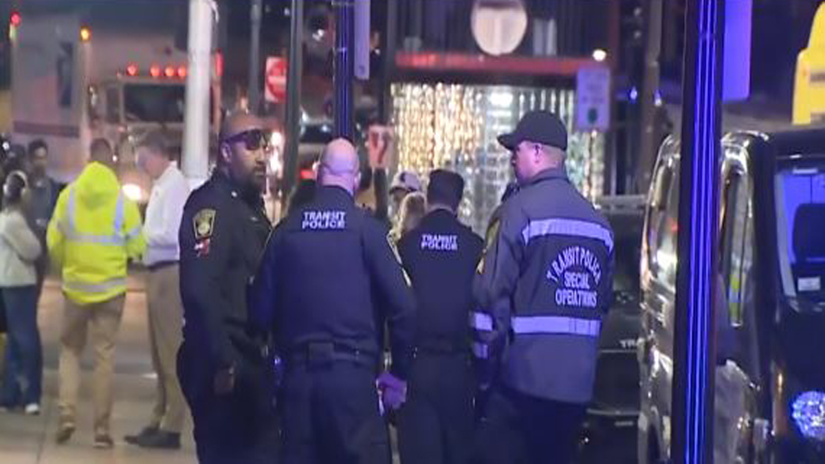 Man taken to hospital after shooting inside Broadway MBTA station ...