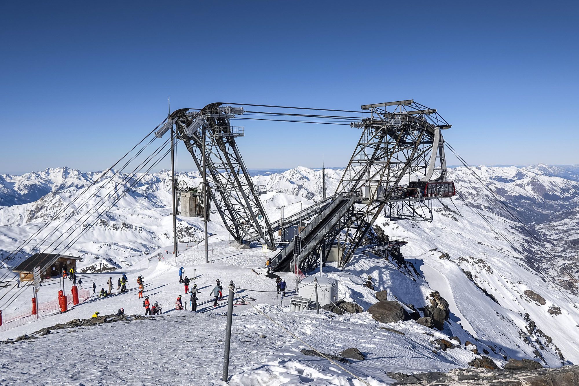 Eight injured after cable car crashes at Europe’s highest ski resort ...