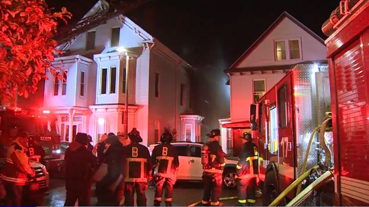 Multi-alarm fire in Boston damages 2 homes, leaves 10 displaced ...