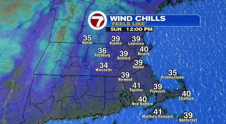 Chilly, windy Sunday with more rain ahead next week - Boston News ...