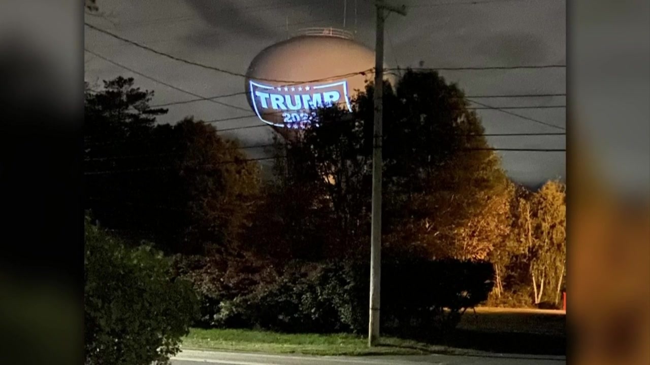 Town of Hanson stops measures to prevent resident from projecting Trump ...