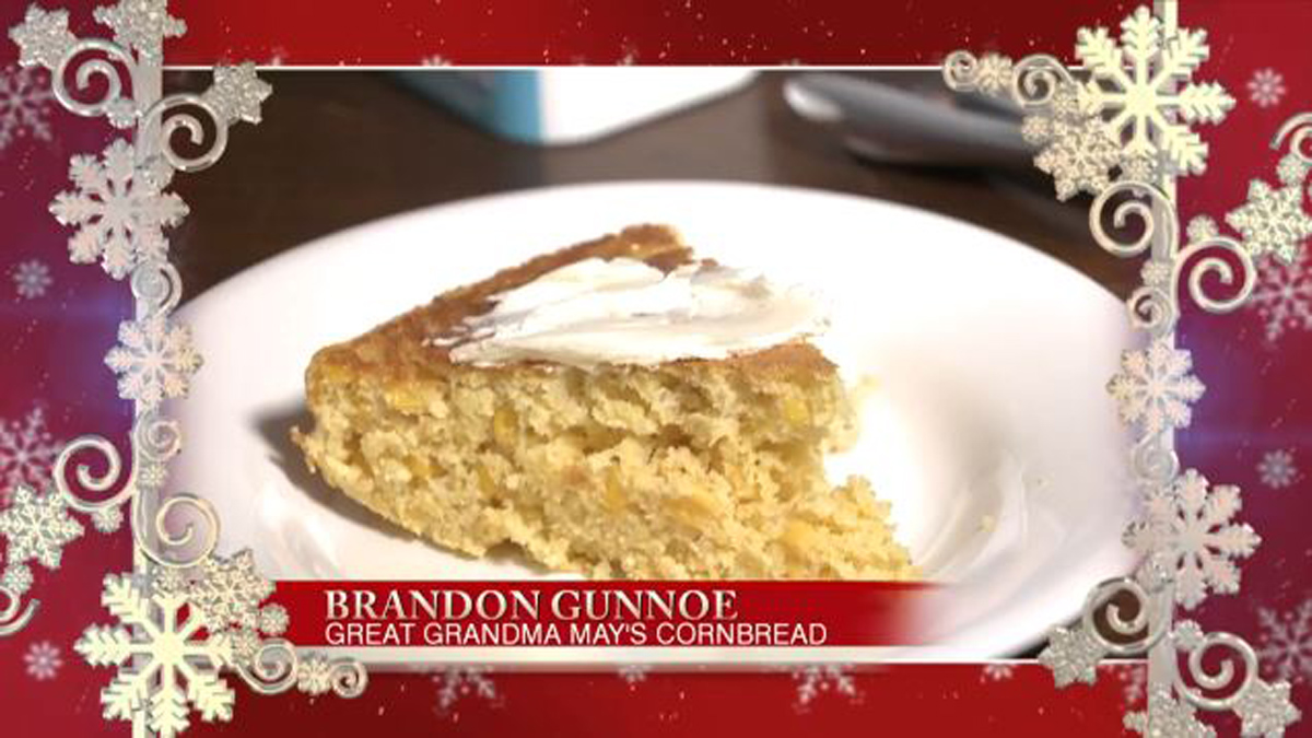 Holiday Helping: Brandon Gunnoe’s Great Grandma May’s Cornbread ...