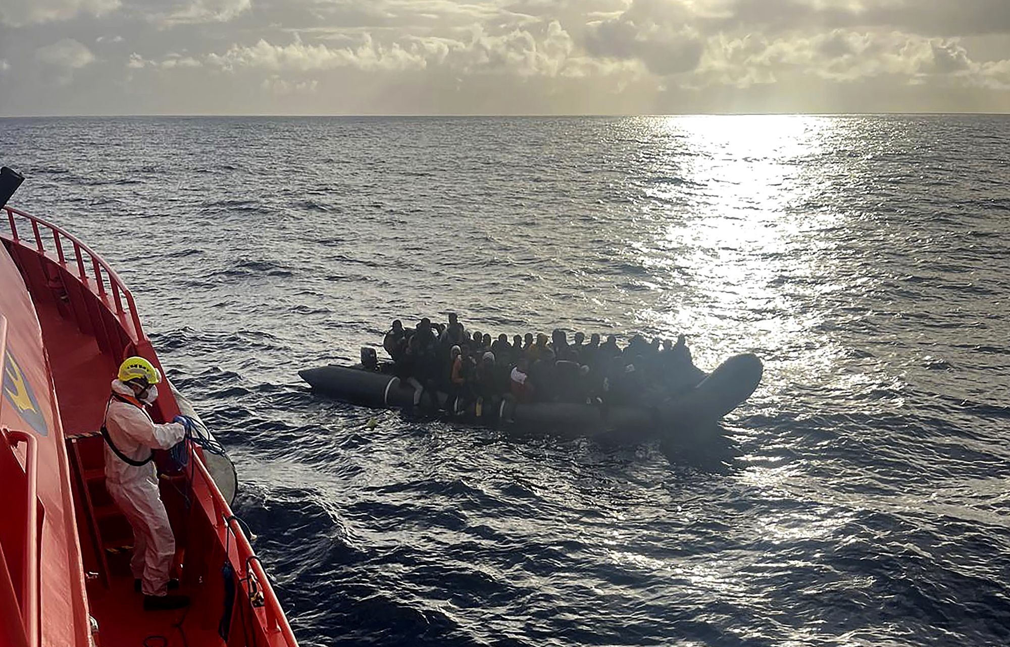 Baby born at sea on migrant dinghy en route to Spain - Boston News ...