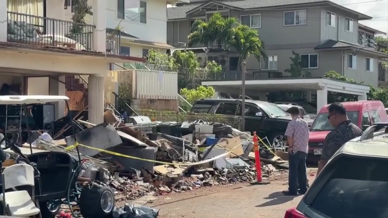 Rescuers find gruesome scene at a Honolulu home after a fireworks blast ...