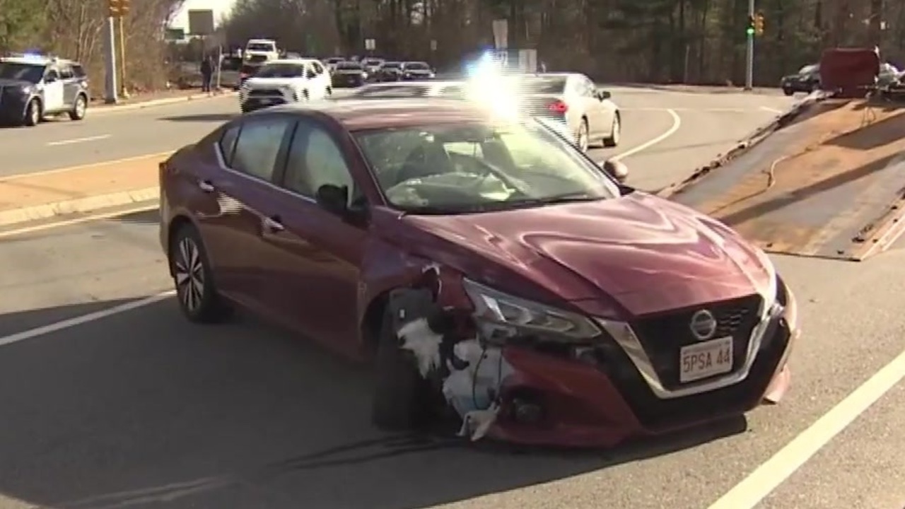 Car crashes in Brockton following police chase - Boston News, Weather ...