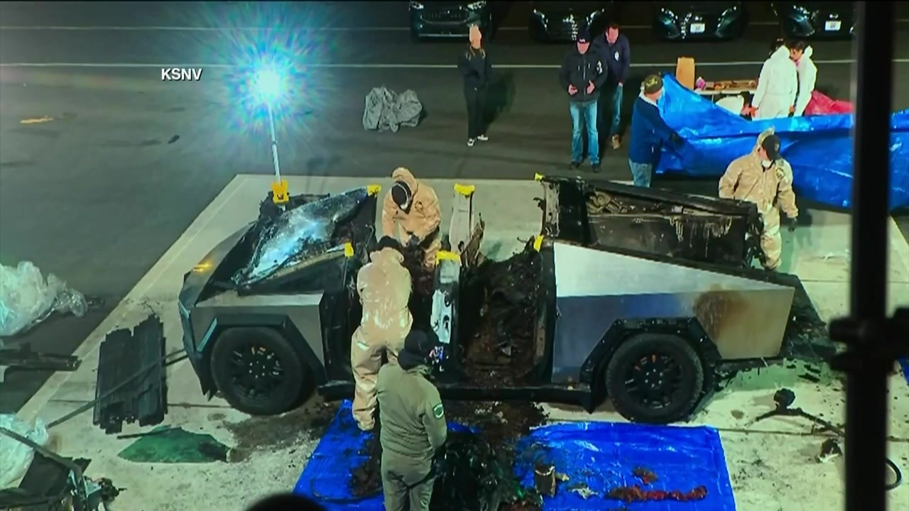 Soldier shot self in head before Cybertruck exploded outside Trump’s ...