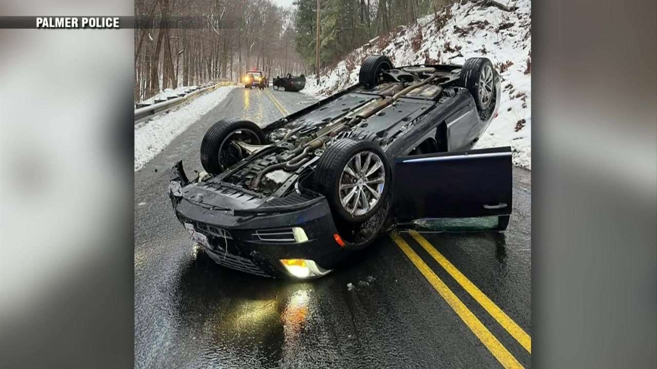Crews respond to rollover in Palmer - Boston News, Weather, Sports ...
