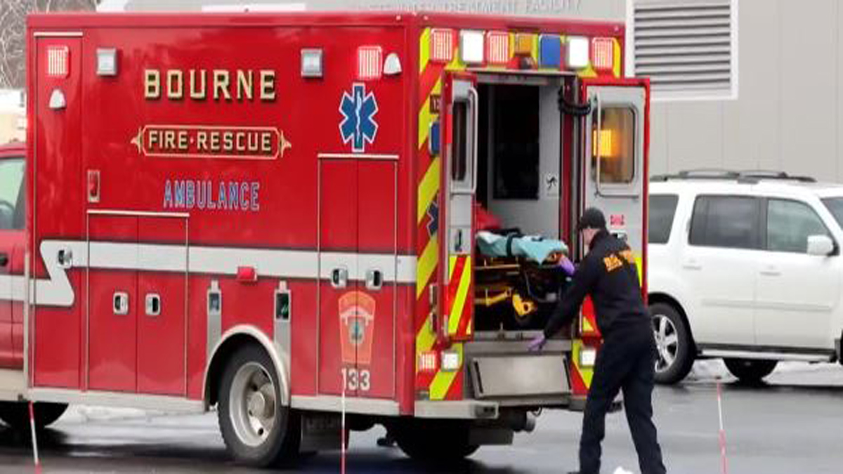 2 Bourne police officers hospitalized after treating man for possible ...