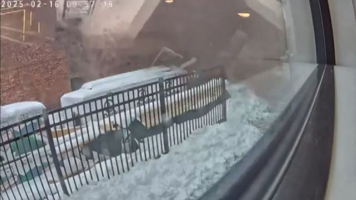 WATCH: Shocking video shows Brookline building collapse - Boston News ...