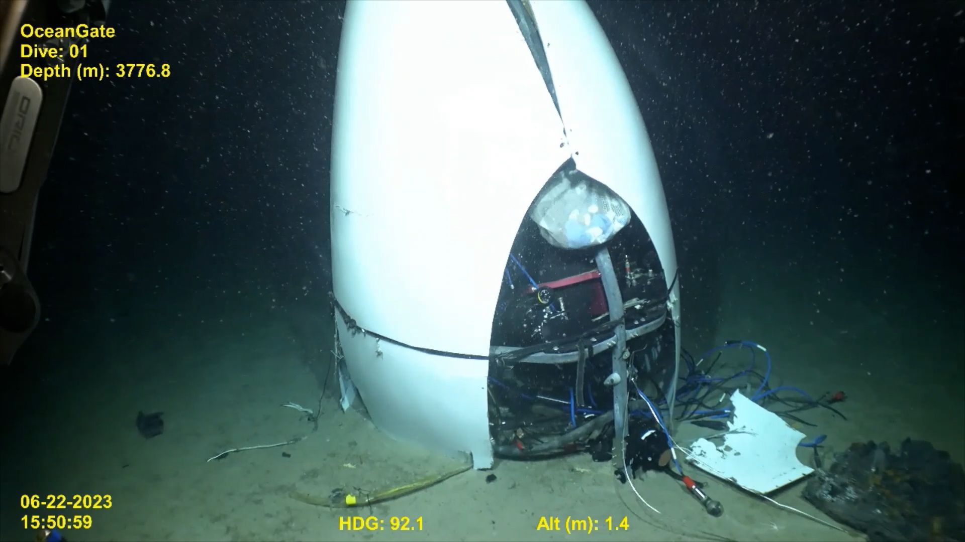 US Coast Guard releases suspected audio recording of Titan submersible ...