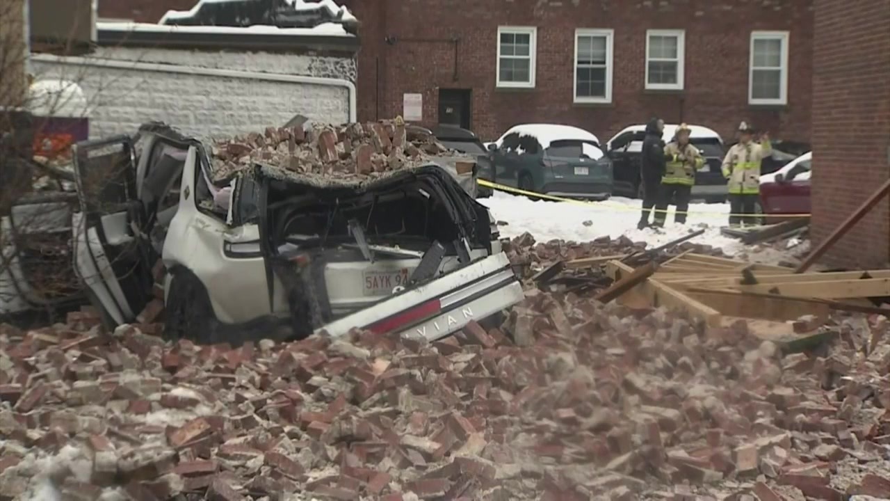 Car owner describes moment she realized Brookline building collapsed on ...