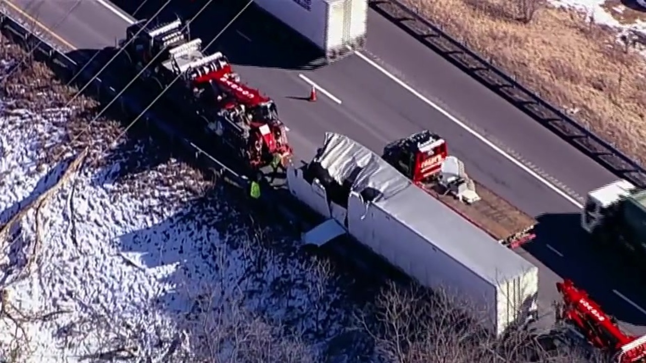 Tractor Trailer Crash In Methuen Boston News Weather Sports Whdh