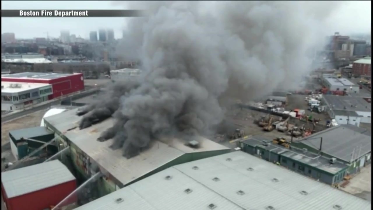 Air quality returns to normal after massive fire at Roxbury recycling ...