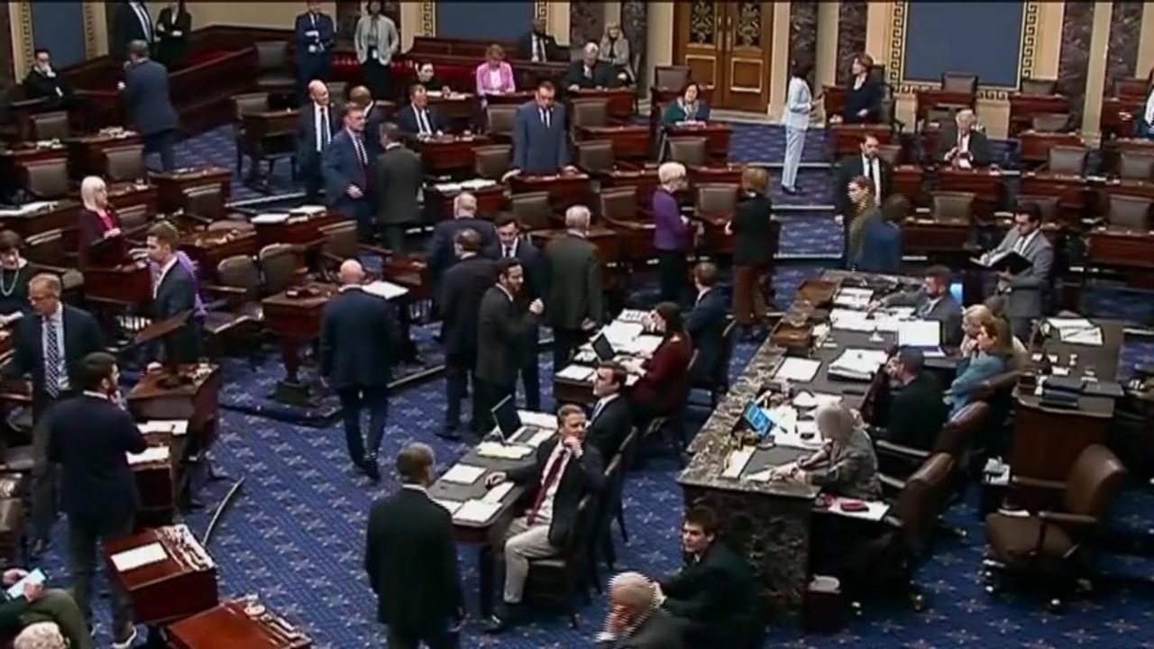 Senate passes six-month funding bill hours before shutdown deadline ...