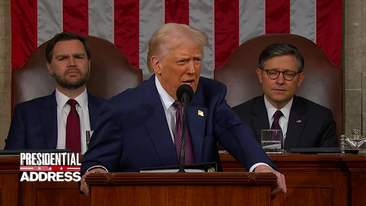 Trump address to Congress shows the country’s stark partisan divide ...
