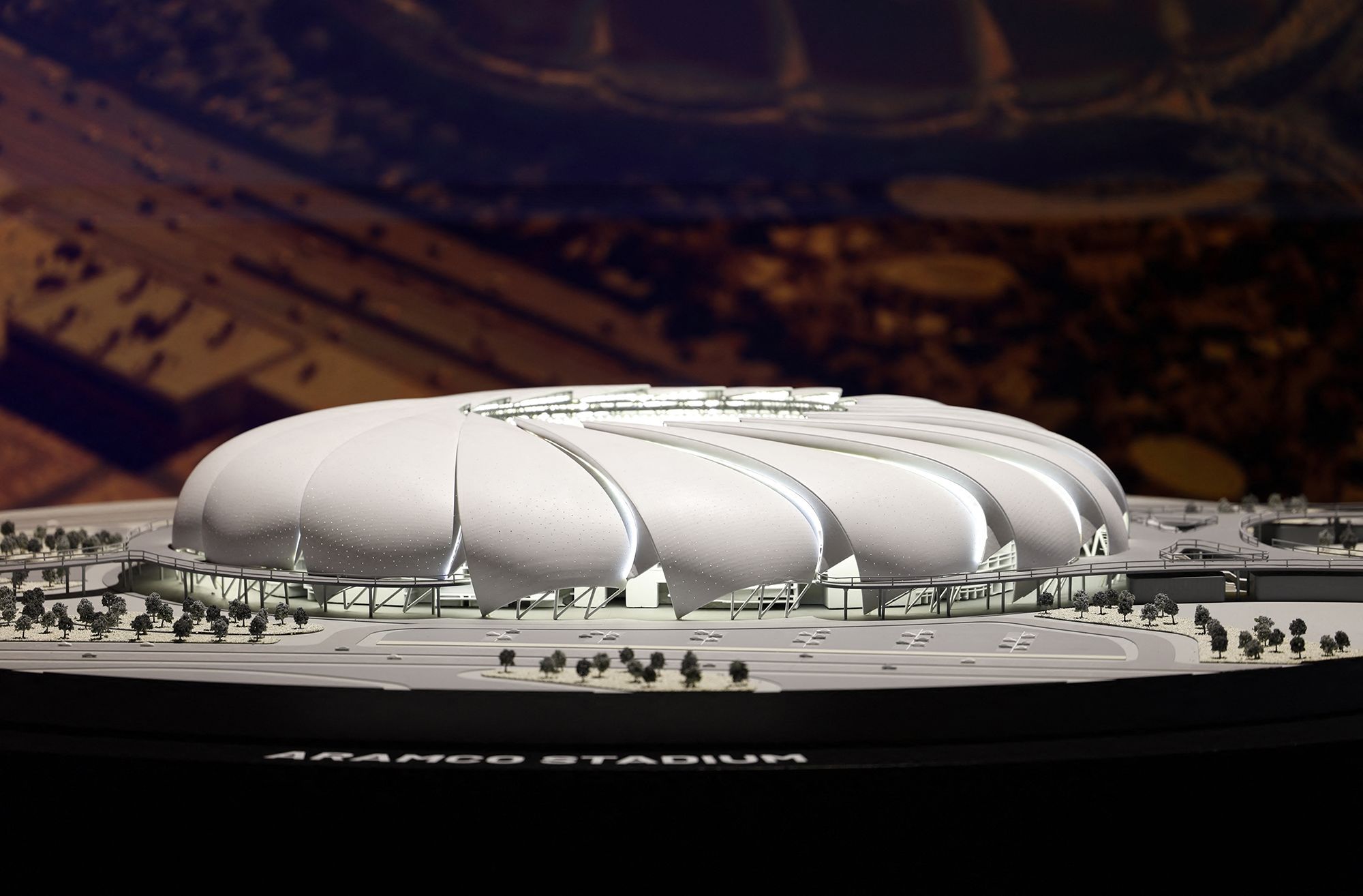Worker dies on Aramco Stadium construction site in Saudi Arabia, a 2034 ...