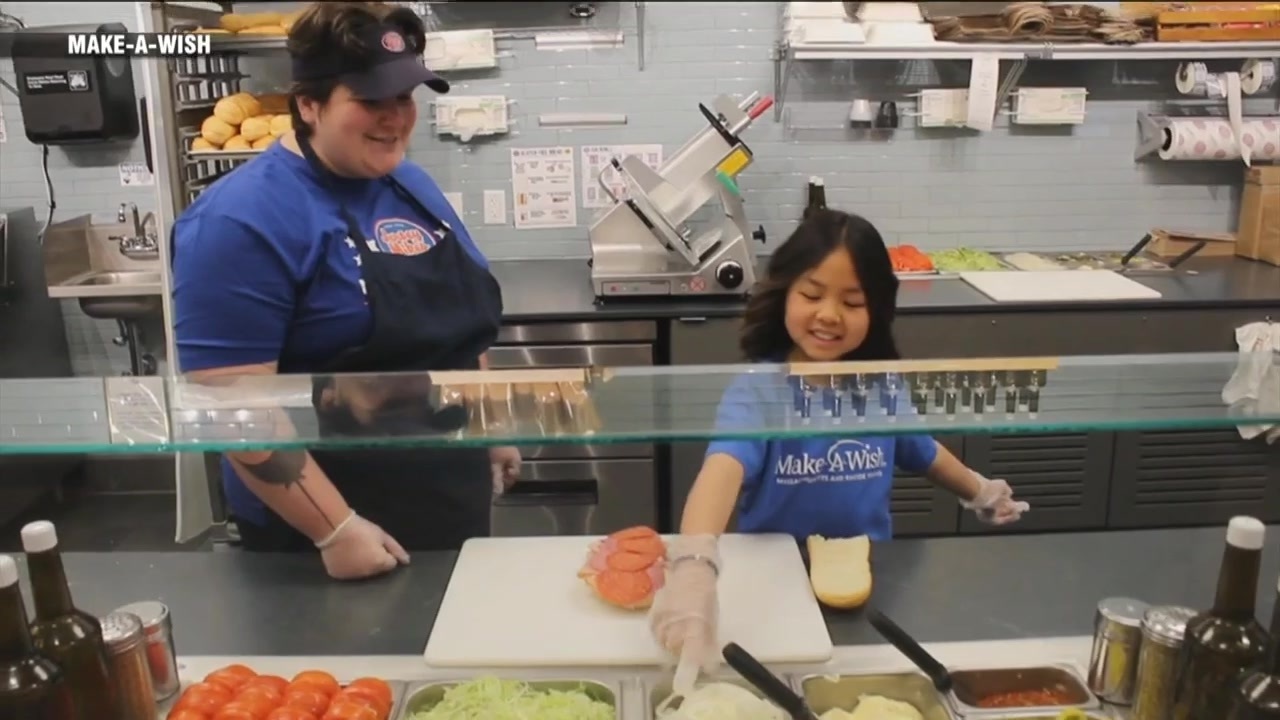 Jersey Mike’s sub shop in Framingham welcomes young cancer survivor behind the counter - Boston ...