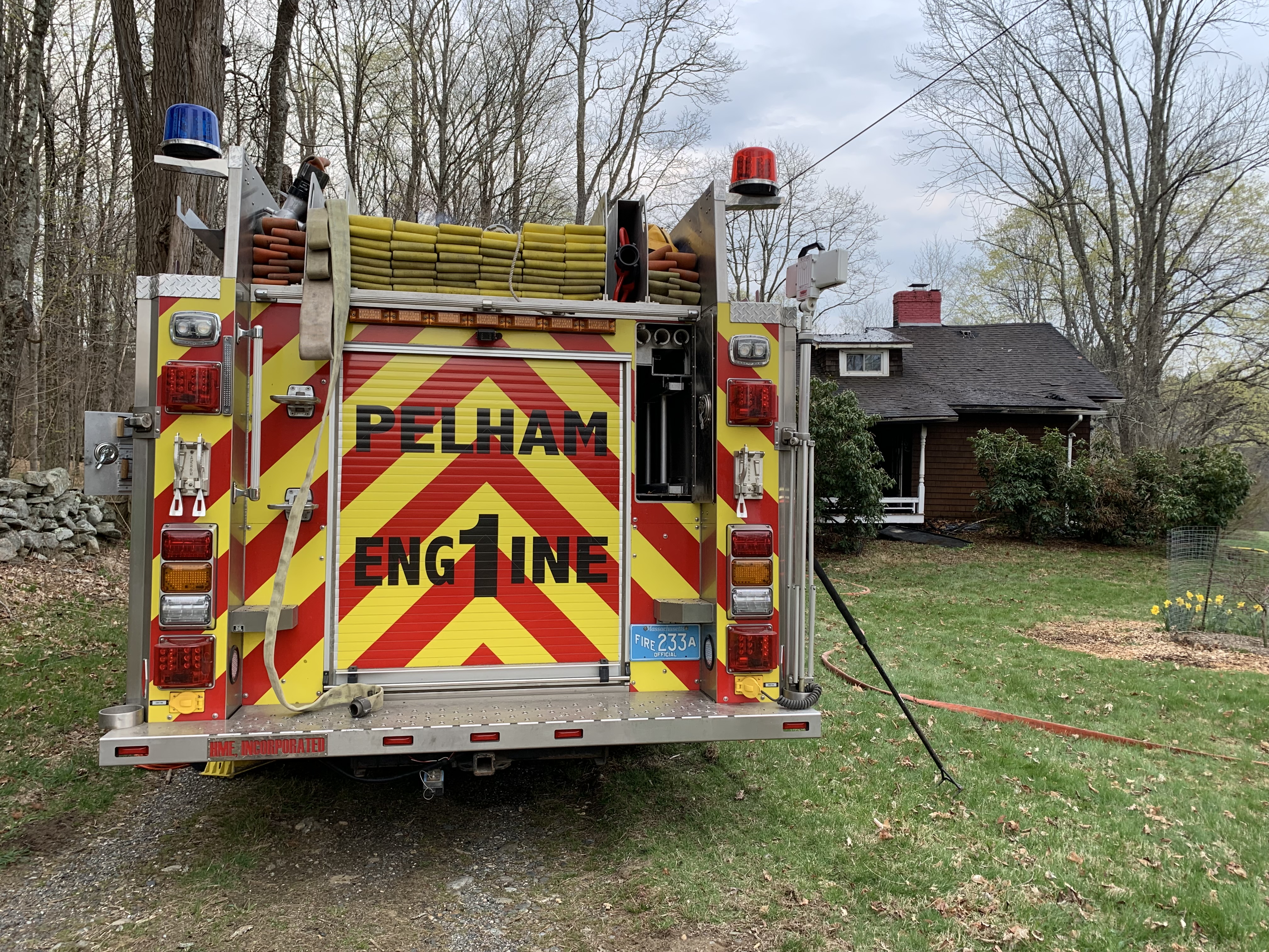 Man dies in early-morning house fire in Pelham - Boston News, Weather ...
