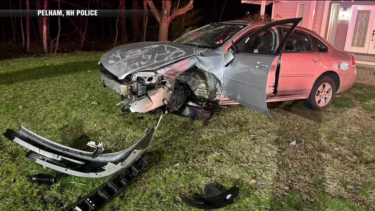 Driver hospitalized after rollover crash in Pelham, NH - Boston News ...