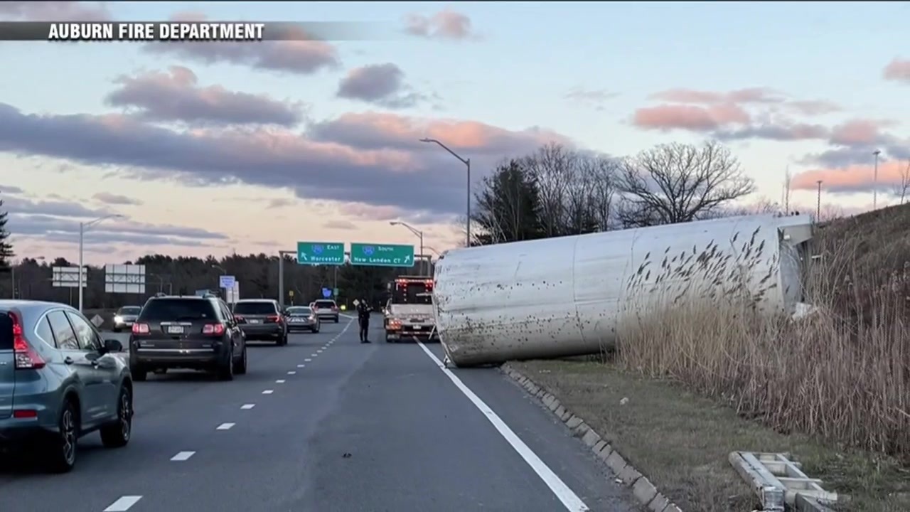 Crews respond to tanker rollover, tank emitted liquid oxygen - Boston News, Weather, Sports ...