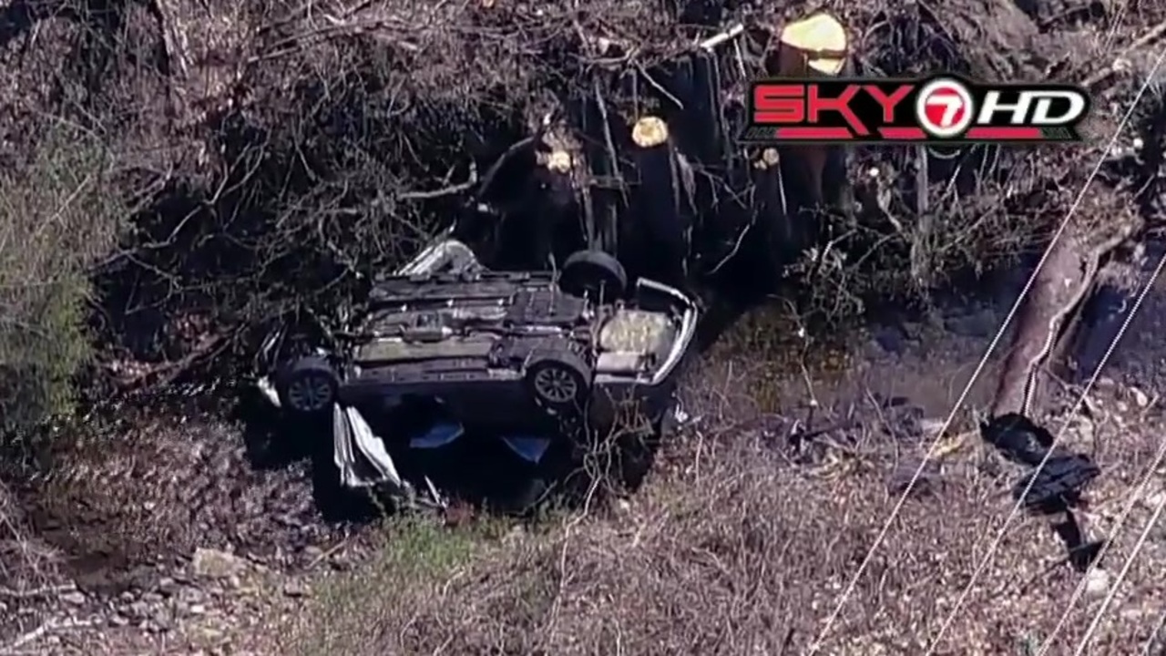 Car goes off road and into brook in Leominster - Boston News, Weather ...