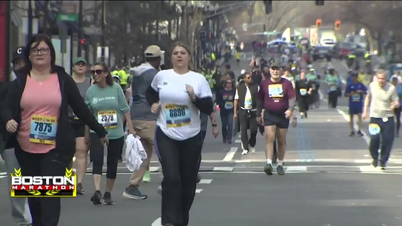 Thousands of runners ready to race in 129th Boston Marathon - Boston ...