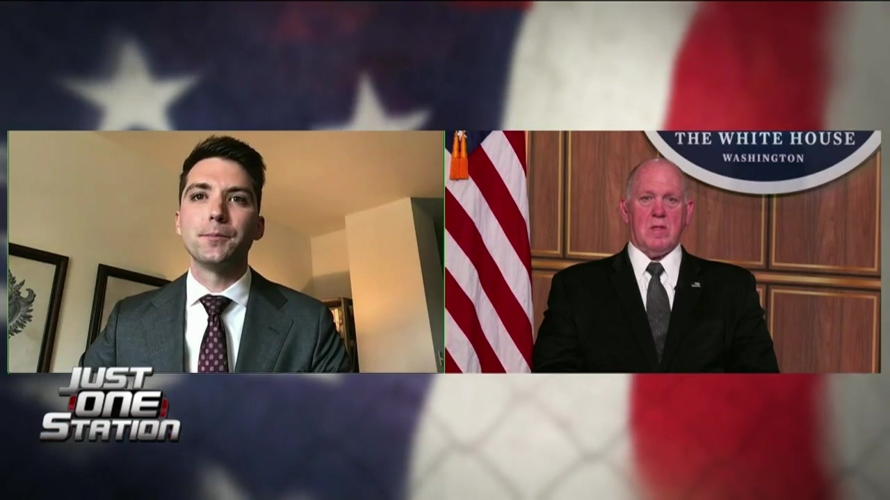 JUST ONE STATION: Watch exclusive interview with Border Czar Tom Homan ...