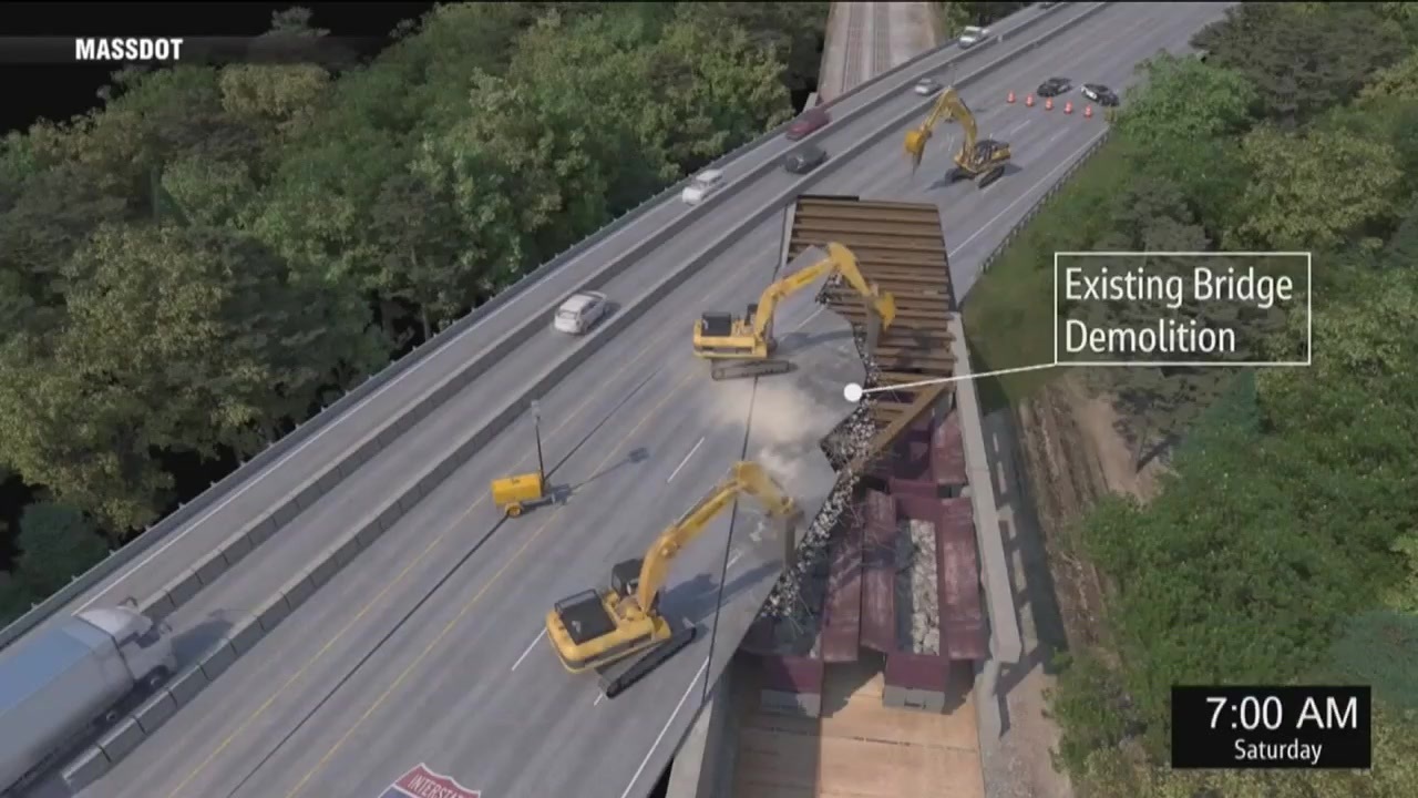 Work on bridge to close most lanes of Pike in Newton starting Friday ...