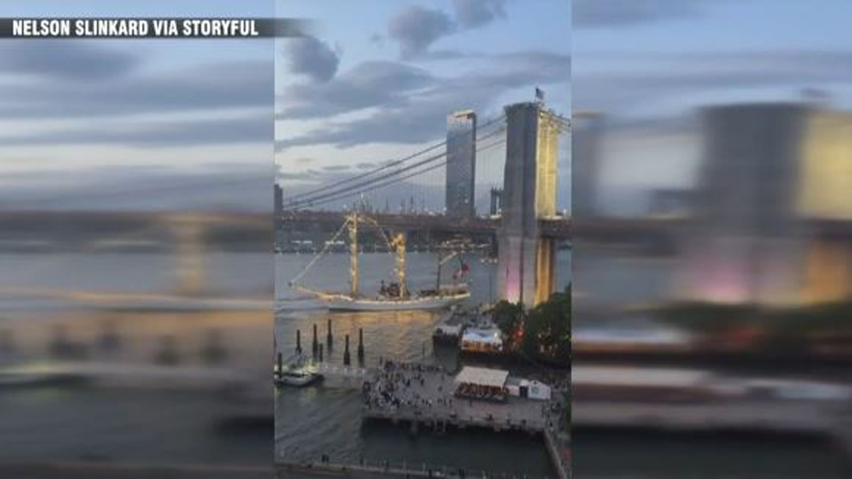 Turbulent waters may have contributed to Mexican tall ship crash into Brooklyn Bridge - Boston ...