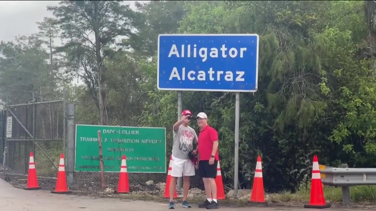 Judge orders temporary halt to construction at Florida’s ‘Alligator Alcatraz’ detention center ...