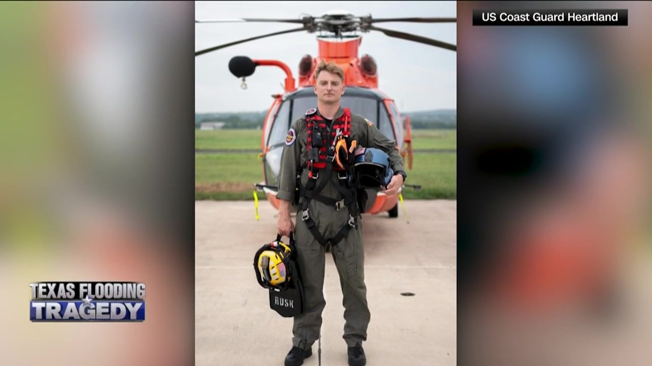 Coast Guard rescue swimmer hailed a hero, credited with saving nearly ...