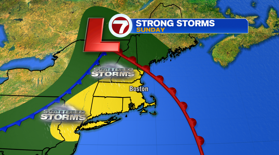 Severe storms possible Sunday - Boston News, Weather, Sports | WHDH 7News