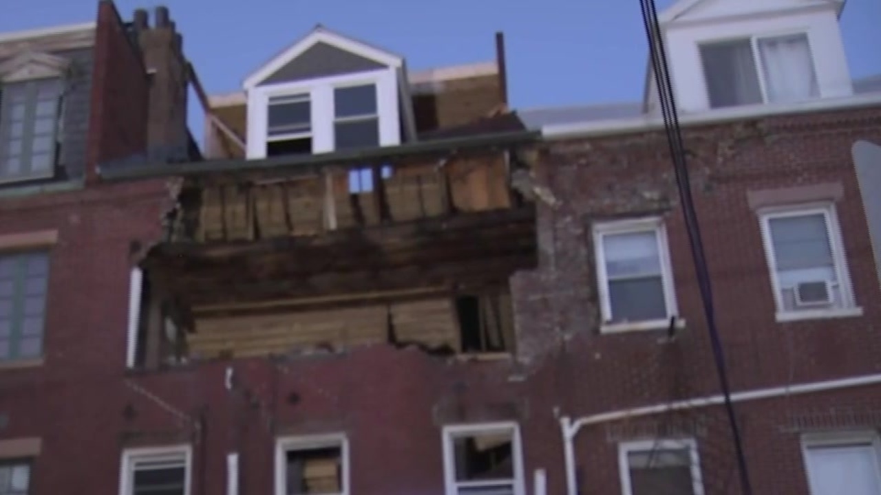 Partial building collapse in East Boston - Boston News, Weather, Sports ...