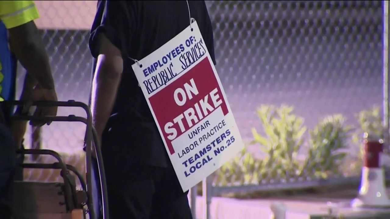 Trash trouble piling up, sanitation strike hits third day - Boston News ...