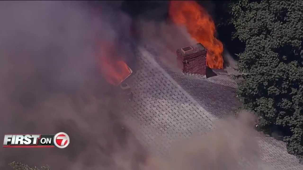 Firefighters rescue 2 trapped in Ipswich fire - Boston News, Weather ...