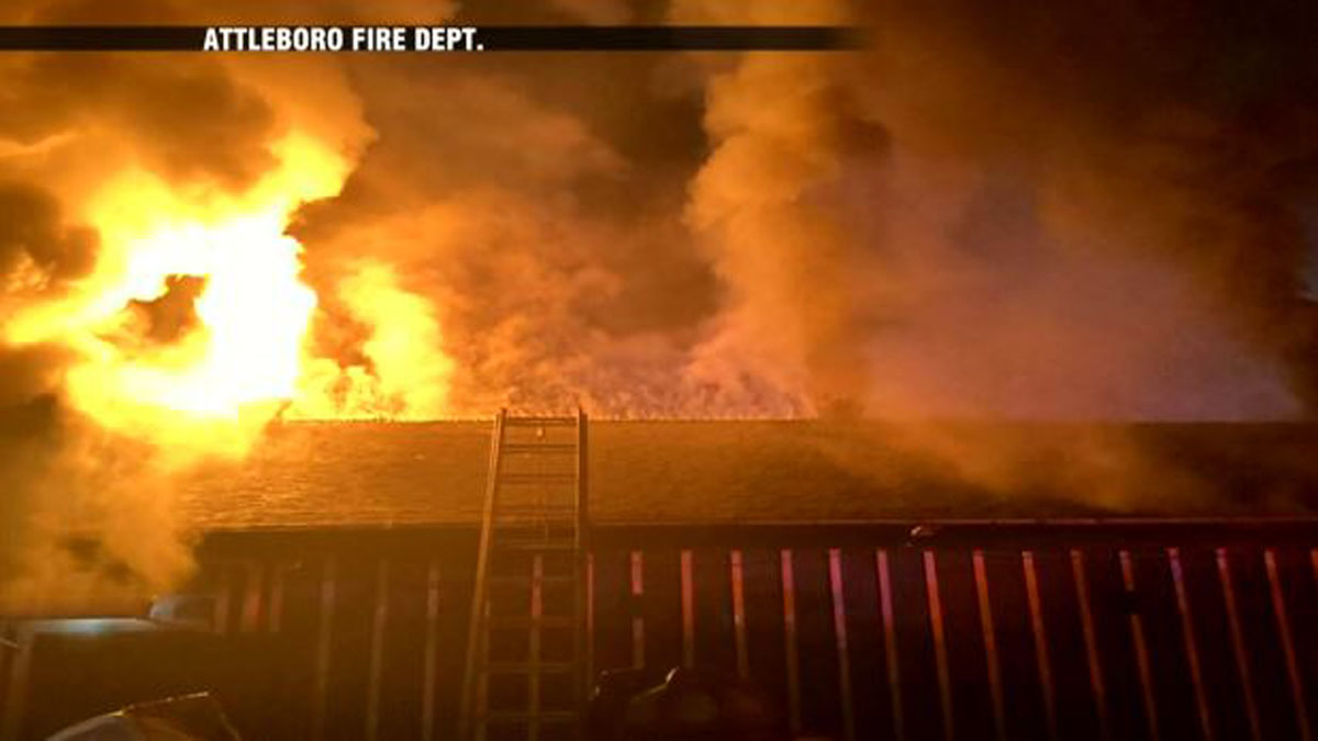Firefighters battle early morning restaurant fire in Attleboro - Boston ...