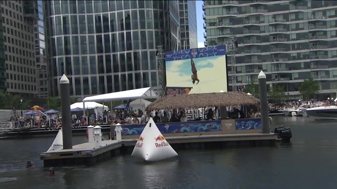 Red Bull cliff diving world series finale returns to Boston - Boston ...