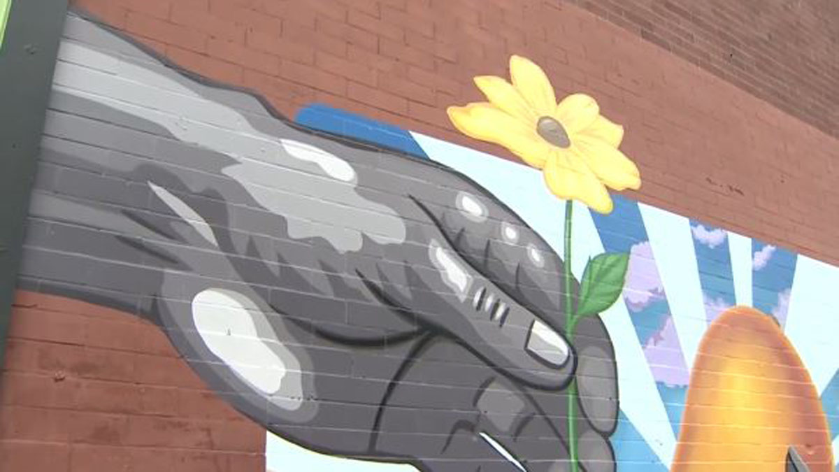 Artists create murals for Boston’s first annual BLKOUT Walls Festival ...