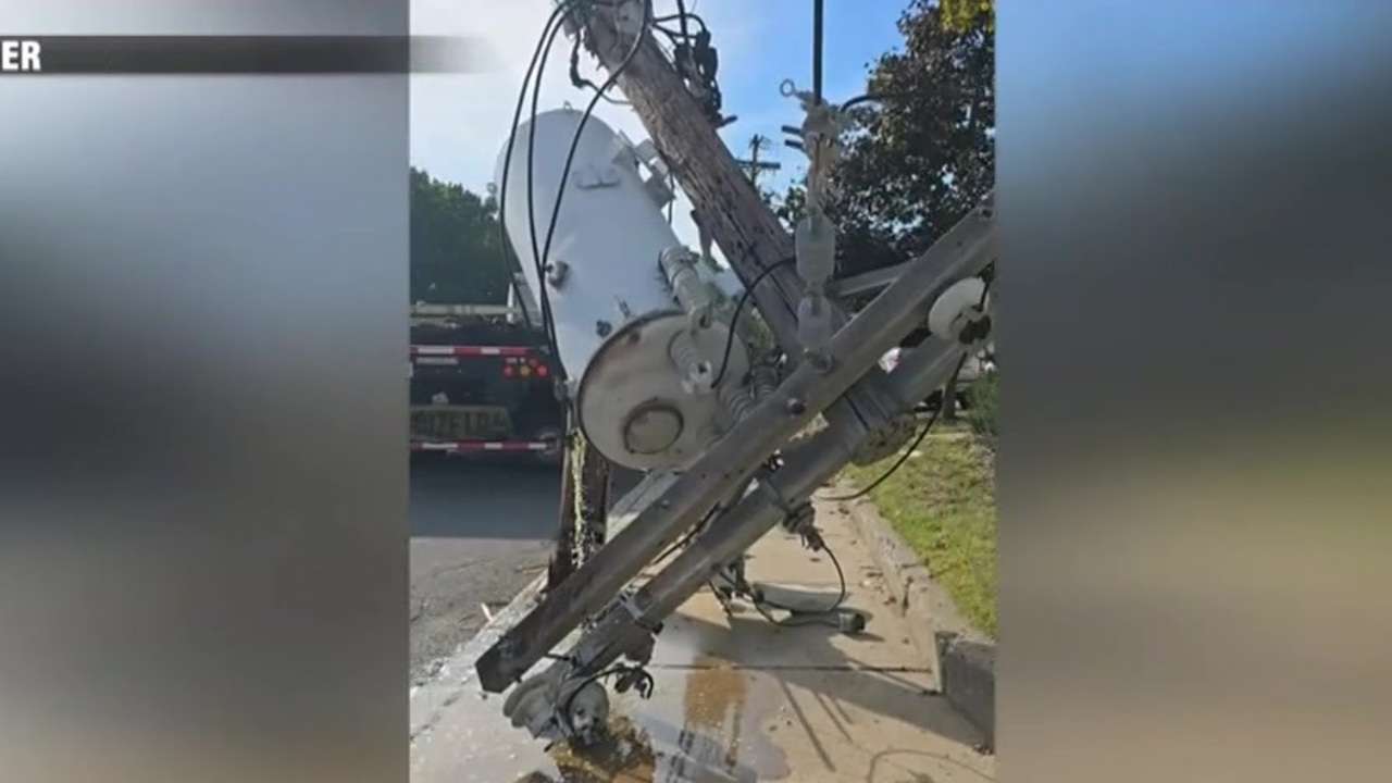 Tractor-trailer crash takes down transformer in Framingham - Boston ...