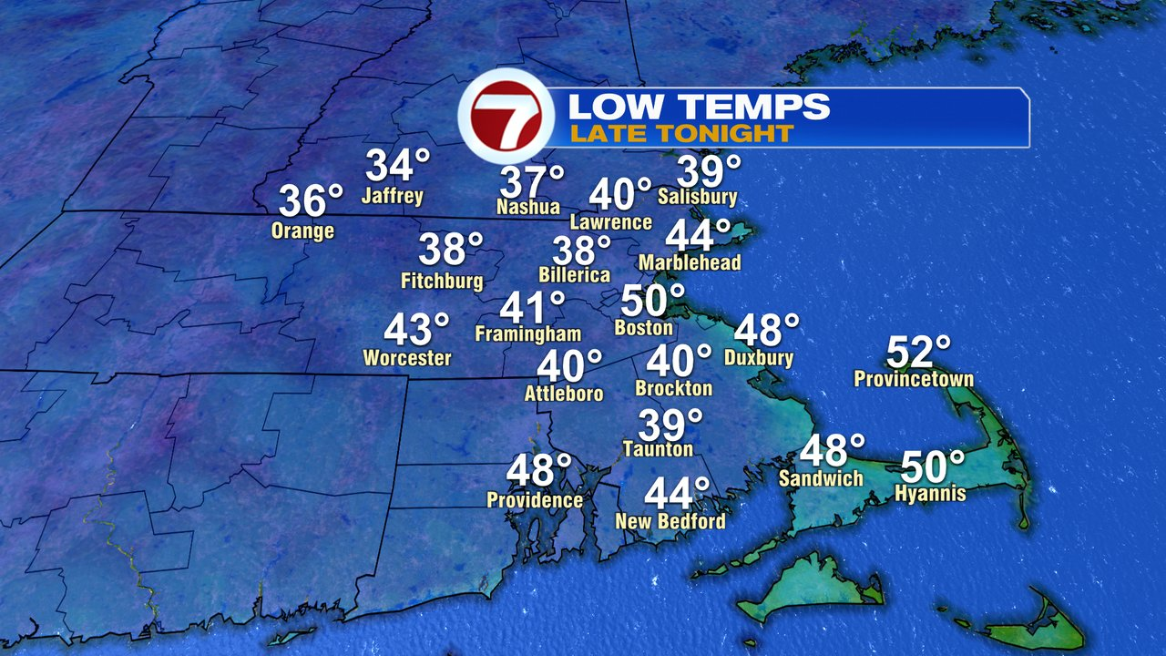Frosty Friday, weekend nice to nasty - Boston News, Weather, Sports ...