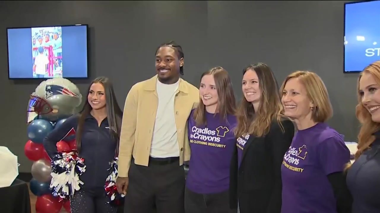 Patriots wide receiver Stefon Diggs hosts day of giving for local ...