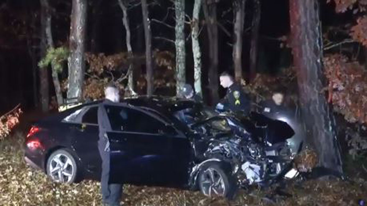 Man killed in early morning crash in Yarmouth - Boston News, Weather ...